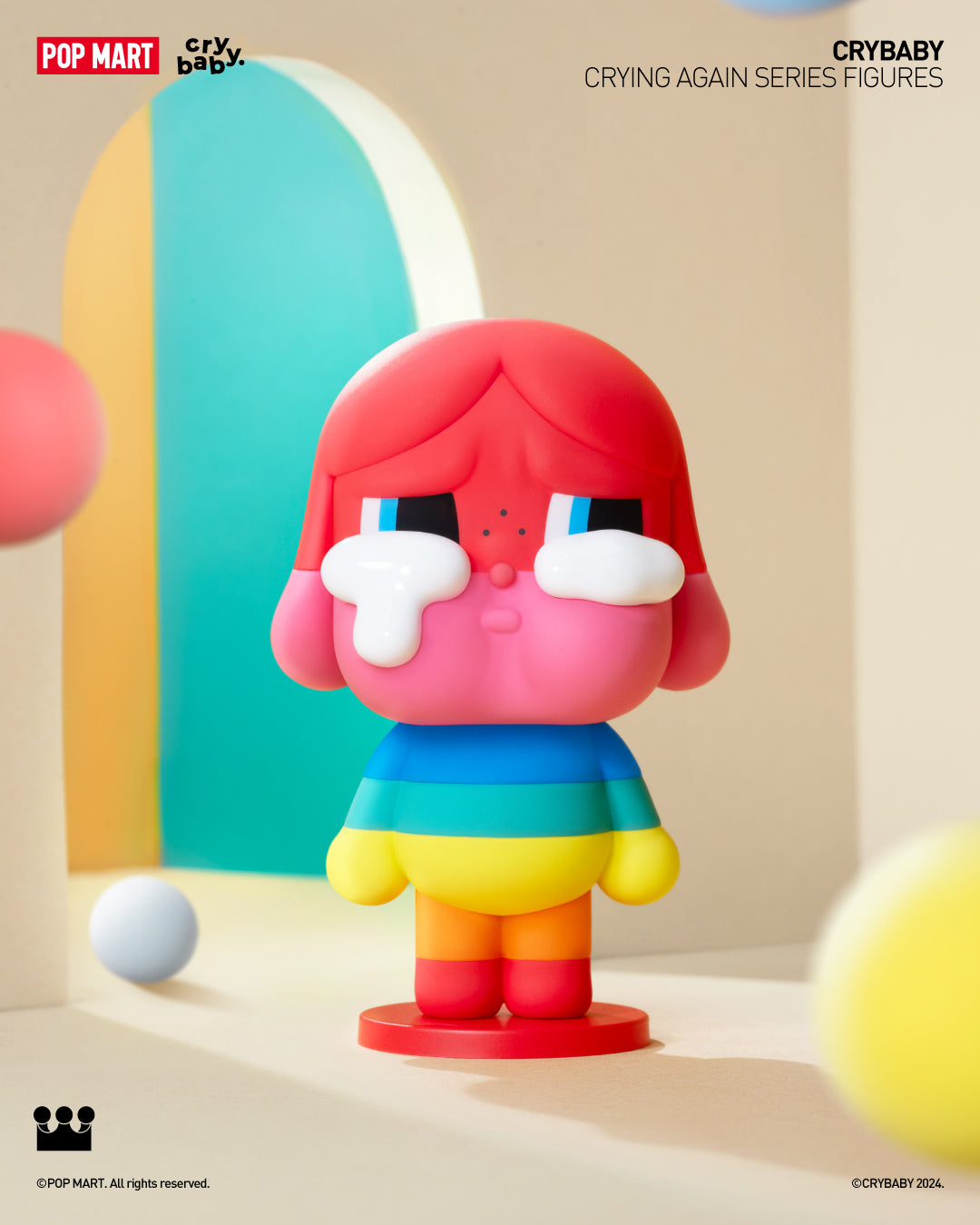 POPMART Cry Baby Crying Again Blind Box Series – ToyDonutShop