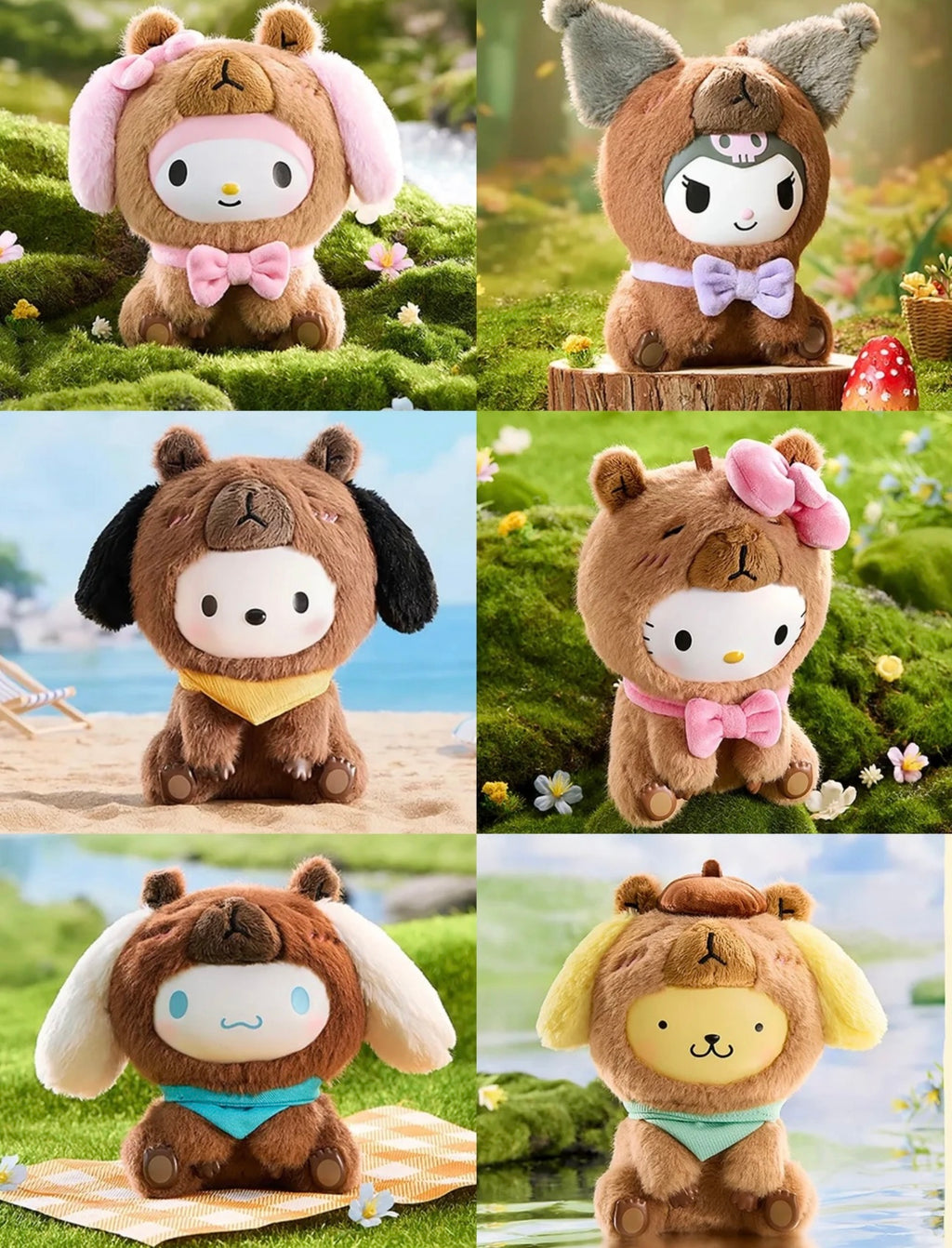 Miniso X Capybara Plush Blind Box Series – ToyDonutShop