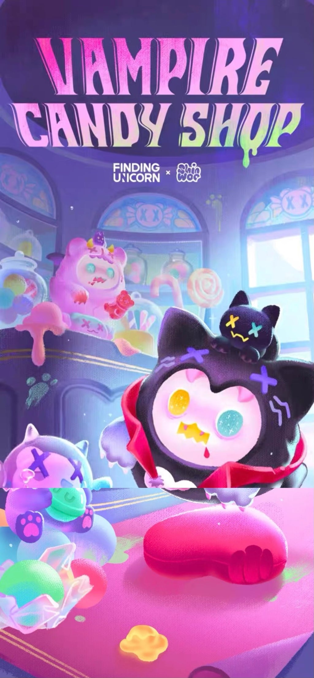 Shinwoo Vampire Candy Shop Blind Box Series – ToyDonutShop
