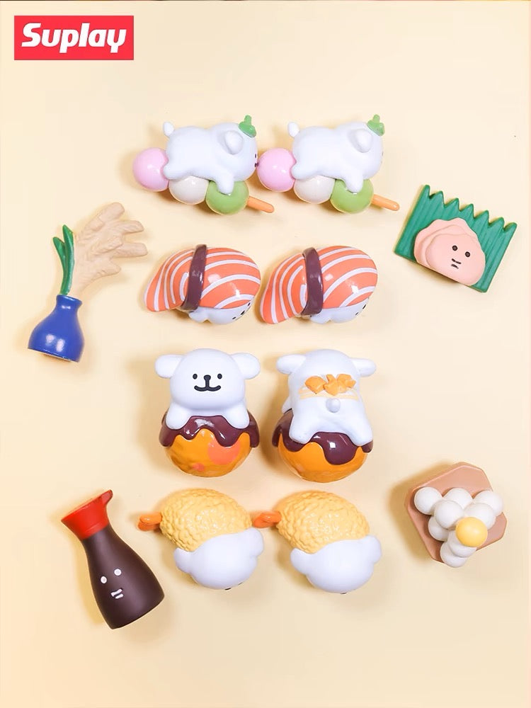 Maltese Line Dog Mini Afternoon Tea Series – ToyDonutShop