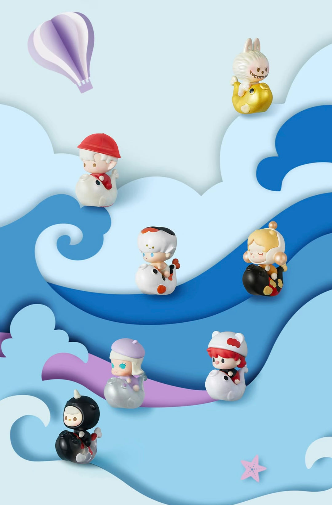 POPMART Lucky Koi Fish Miniature Bean Series – ToyDonutShop