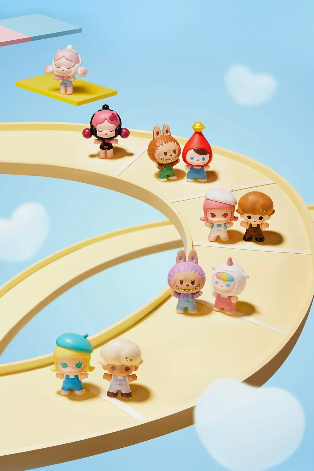 POPMART Classic Standing Miniature Beans Series – ToyDonutShop