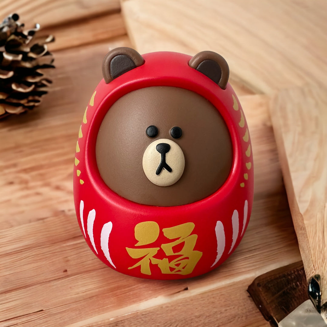 Urdu x Line Friends Good Luck Brown Series – ToyDonutShop