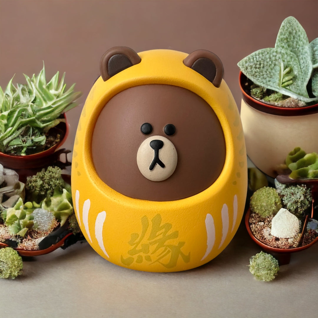 Urdu x Line Friends Good Luck Brown Series – ToyDonutShop