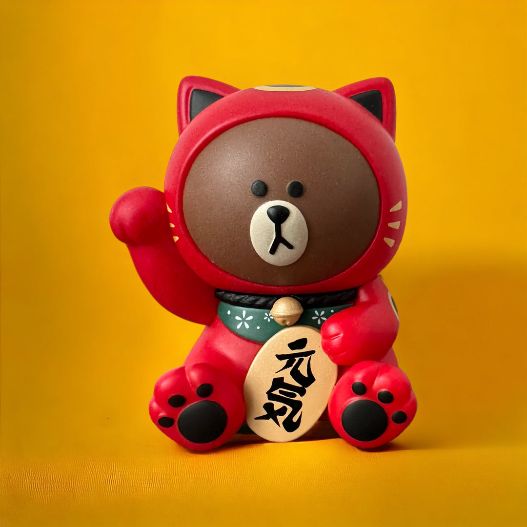 Urdu x Line Friends Good Luck Brown Series – ToyDonutShop