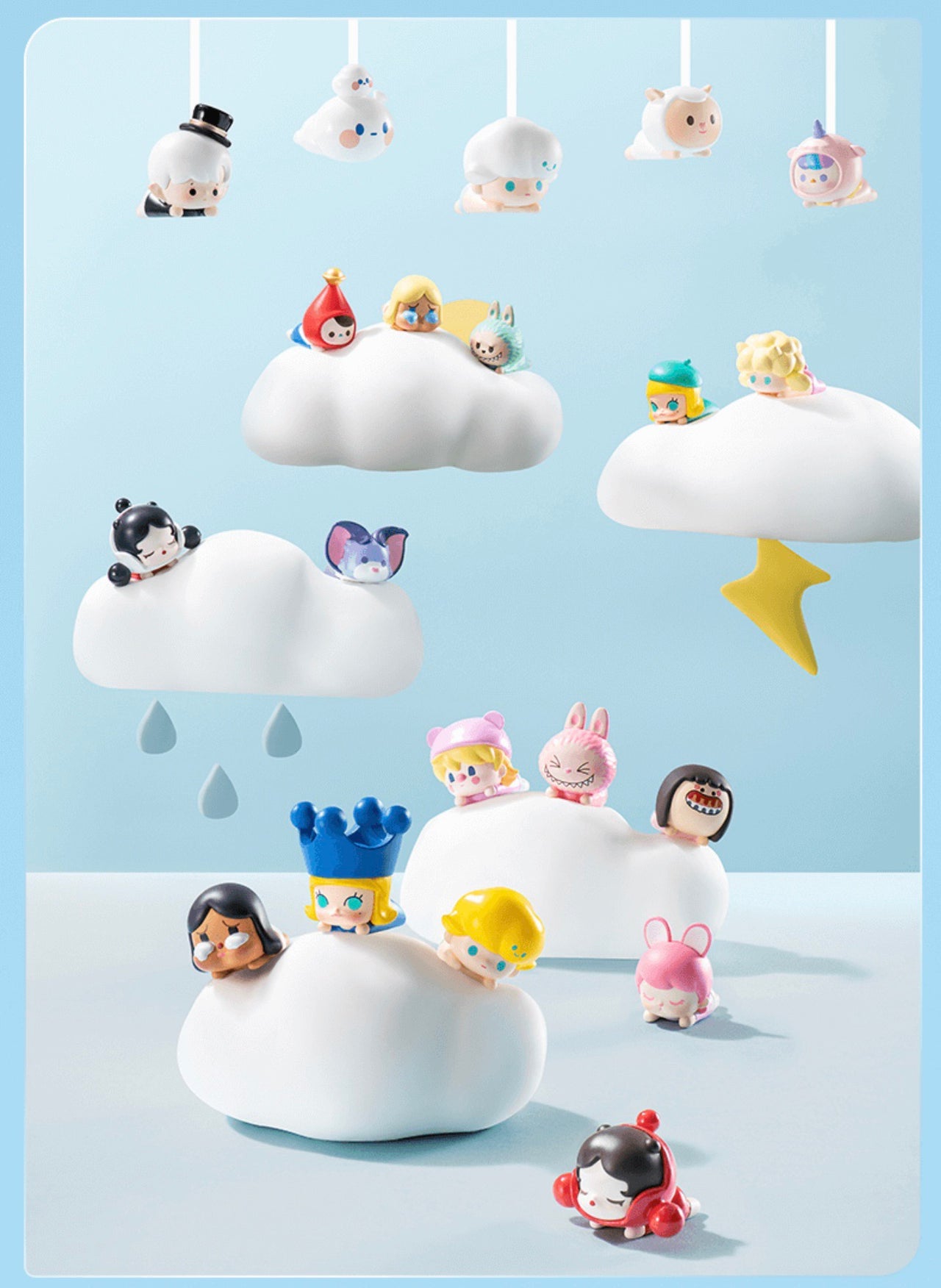 POPMART Pop Beans Lying Down Series – ToyDonutShop