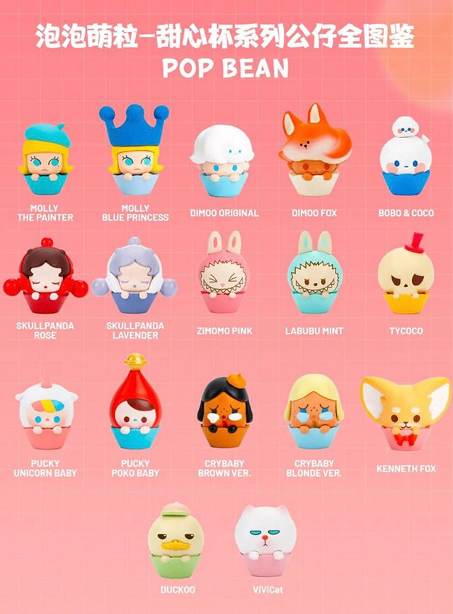 Popmart Original Cupcake OG Pop Beans – ToyDonutShop