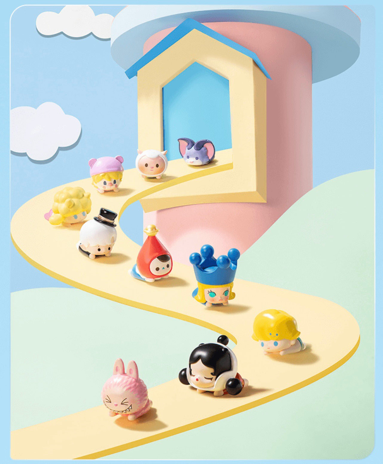 POPMART Beans Lying Down Series – ToyDonutShop